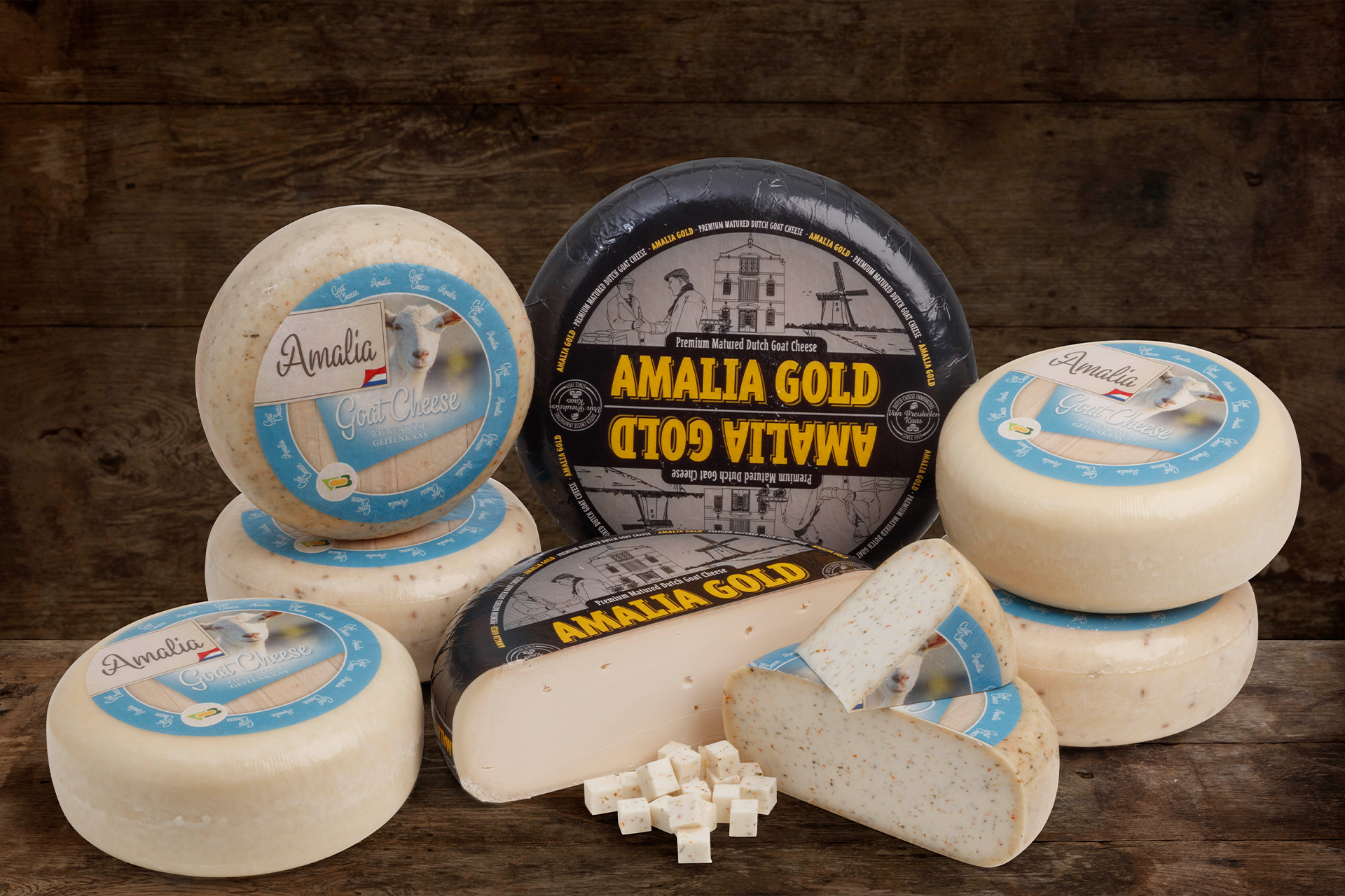 Amalia - Dutch goat cheese - Van Breukelen Kaas